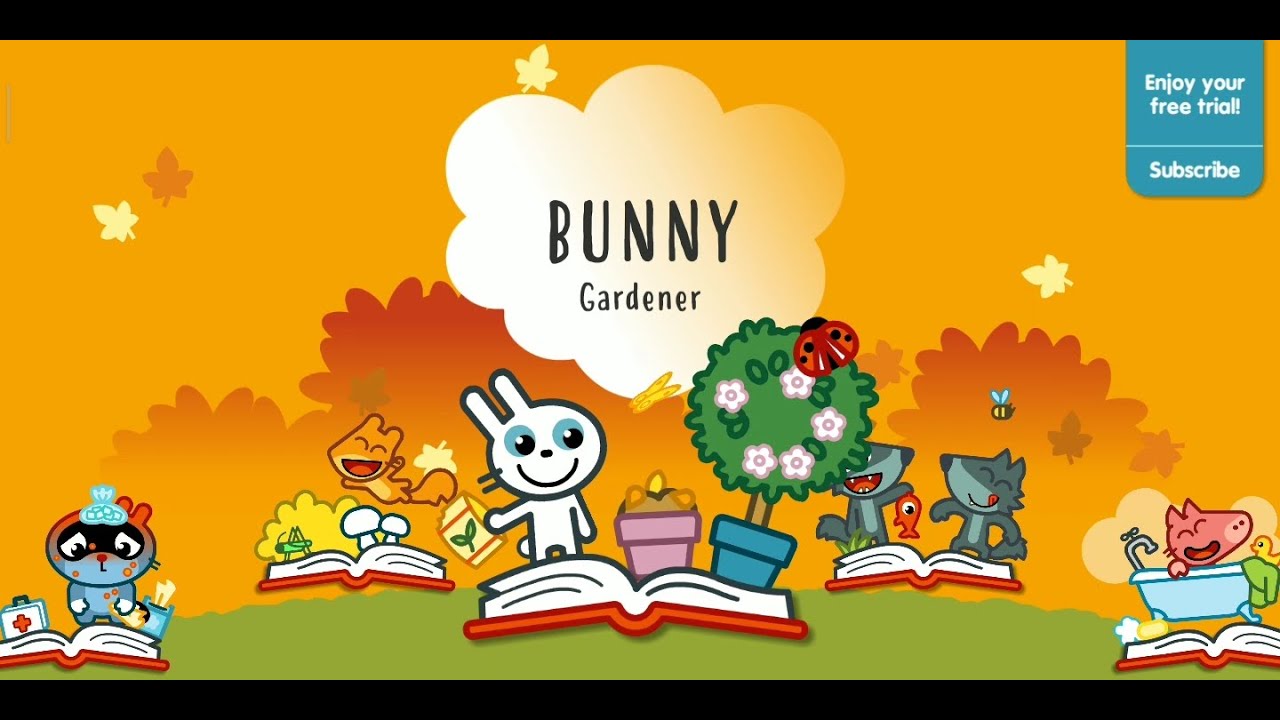 Pango Storytime - Bunny Gardener - YouTube