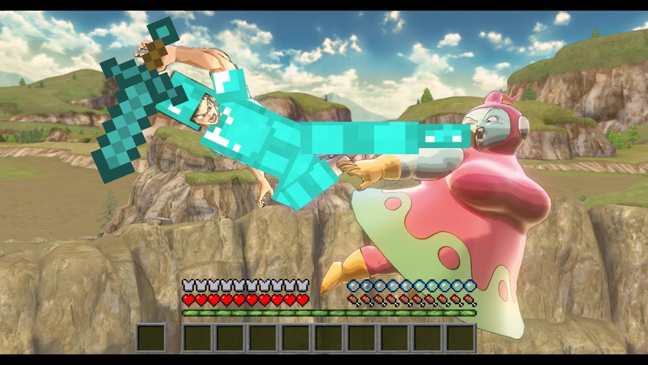 Minecraft Steve Dig in - YouTube