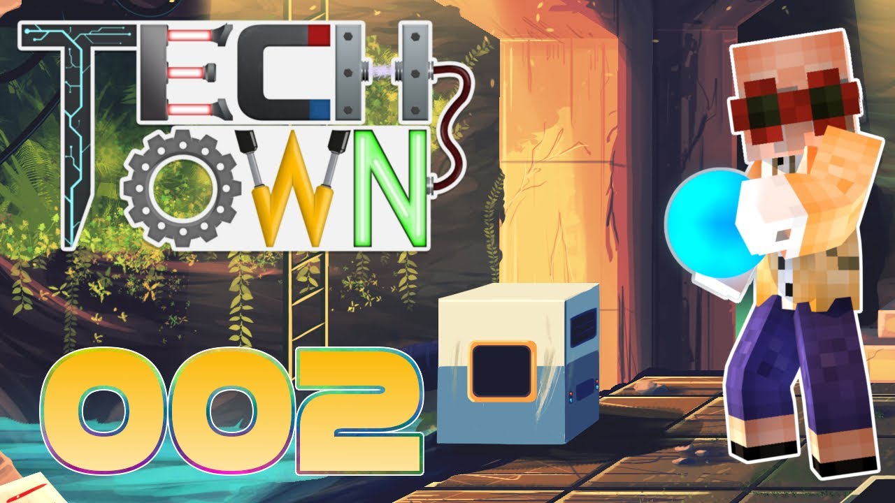 MINECRAFT: TechTown #002 - Wir bauen die Smeltery | Kunga - YouTube