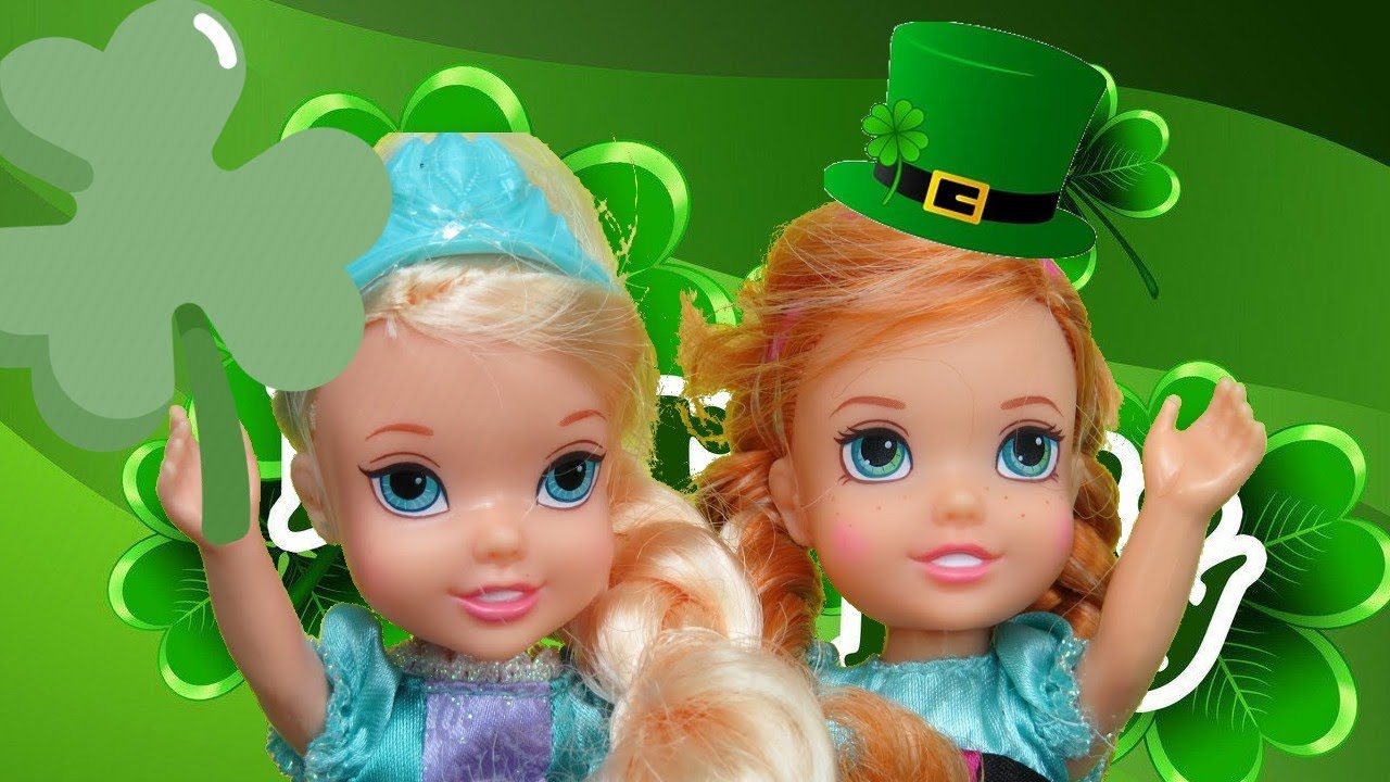 Annia and Elsia St Patrick's day! - YouTube