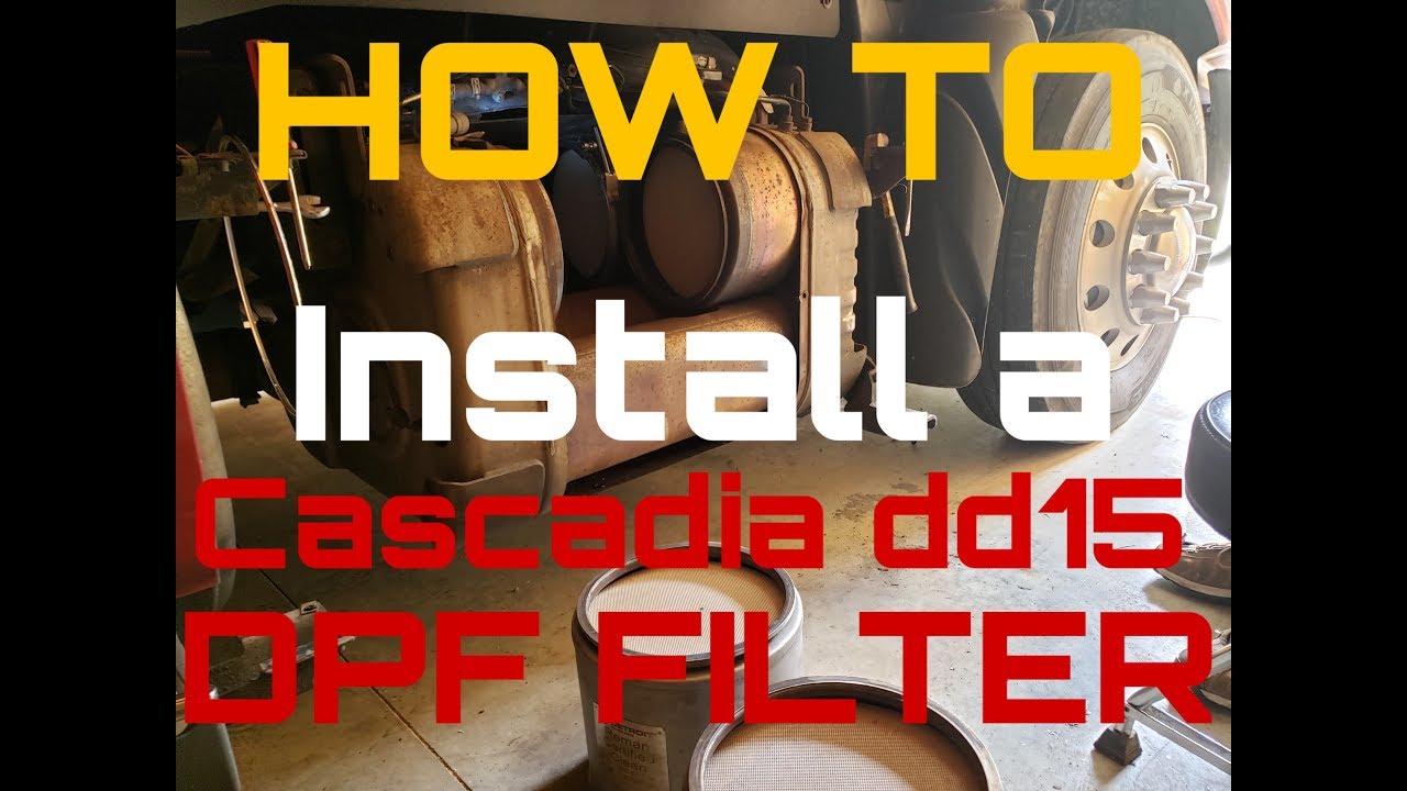 How to Install A Cascadia DPF Filters (Part 2) - YouTube