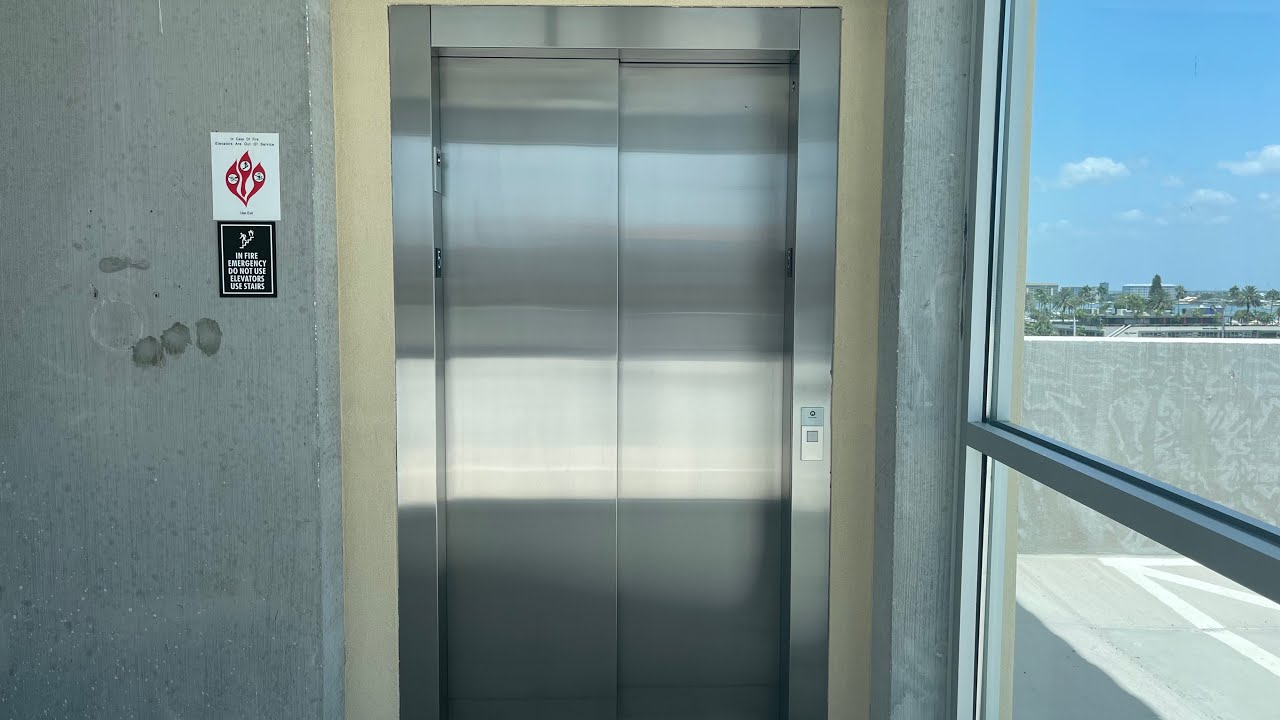 BRAND NEW Schindler 3300 Elevator at Devon Parking Garage, Clearwater ...