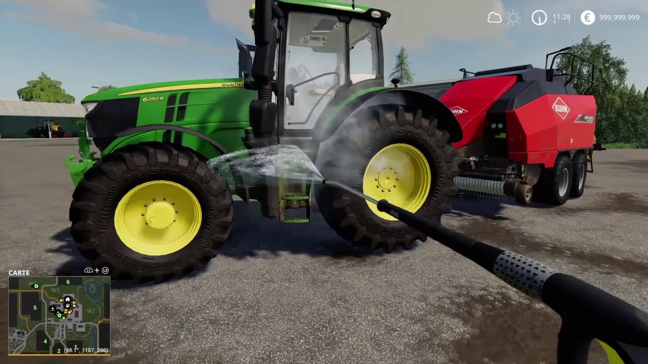 Fs19 rp "mon premier stage"ep 4 - YouTube