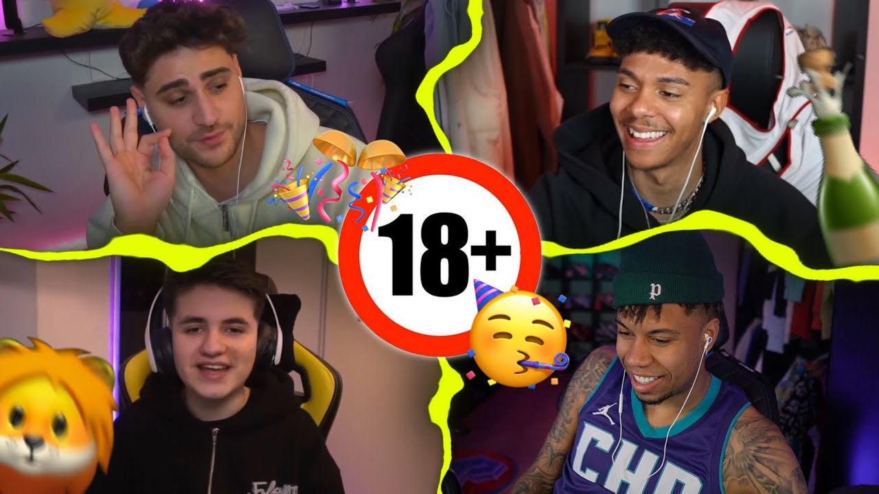 ELDOS 18. GEBURTSTAG WIRD WILD!🦁🍾 Eli, Sidney & Willy geben Eldos TIPPS ...