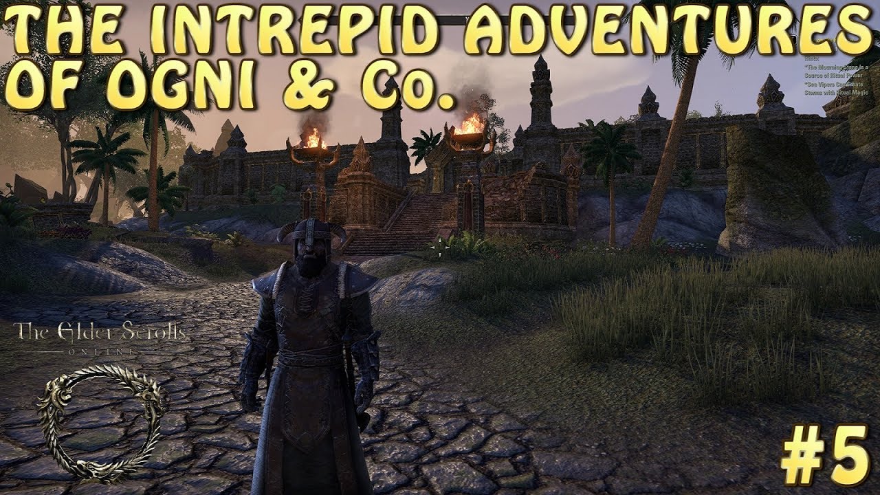 ELDER SCROLLS ONLINE Gameplay Walkthrough Part 5 - Orc Templar (Aldmeri ...