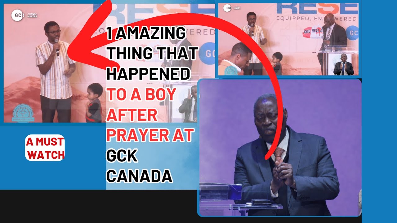 "Boy Walks After Pastor Kumuyi's Prayer at GCK Canada!" - YouTube