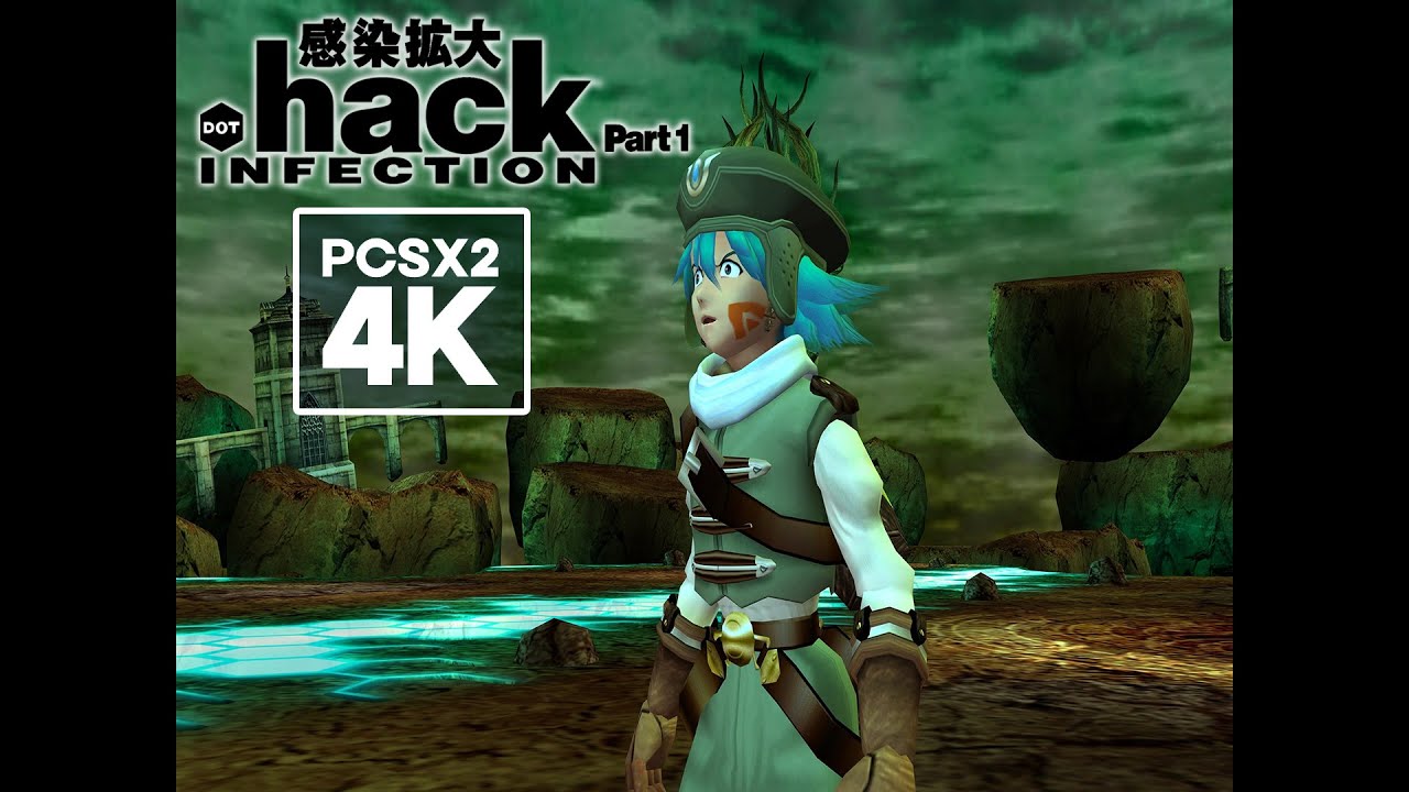 .hack//Infection Part 1 (4K / 2160p) | PCSX2 Emulator 2.1.84 | Sony PS2 ...