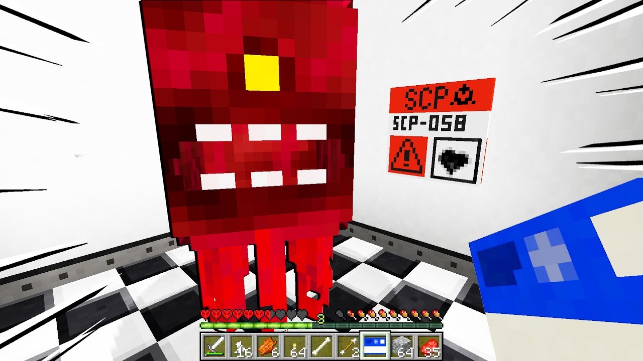NON AVVICINARTI A QUESTO MOSTRO!! - Minecraft SCP 058 - YouTube