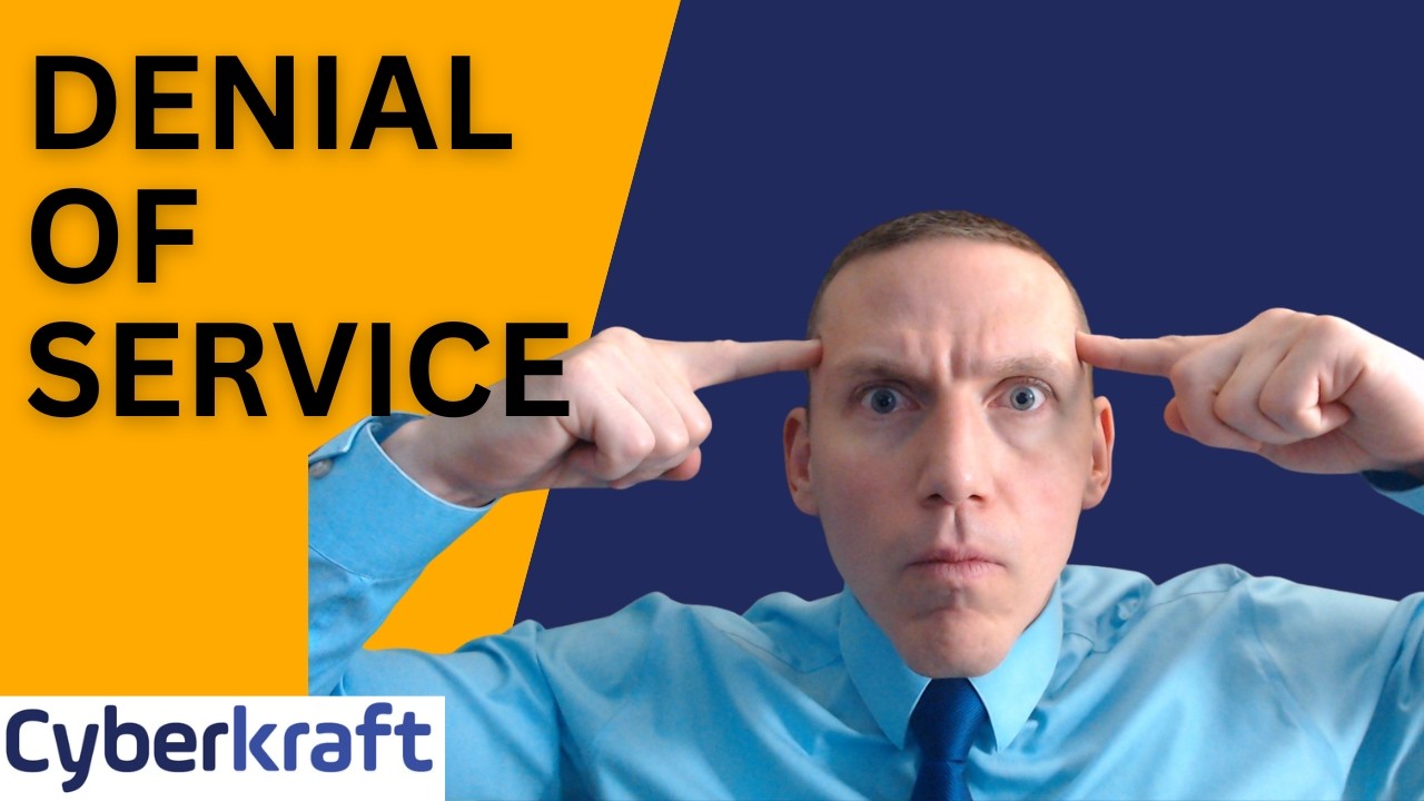 Denial of Service - Types of DoS and DDoS Attacks - YouTube