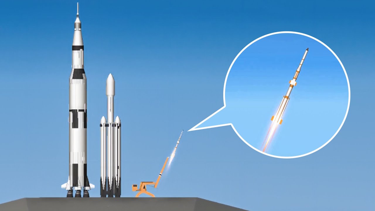 Japanese Lambda 4S Rocket Launch (Spaceflight Simulator - SFS) - YouTube