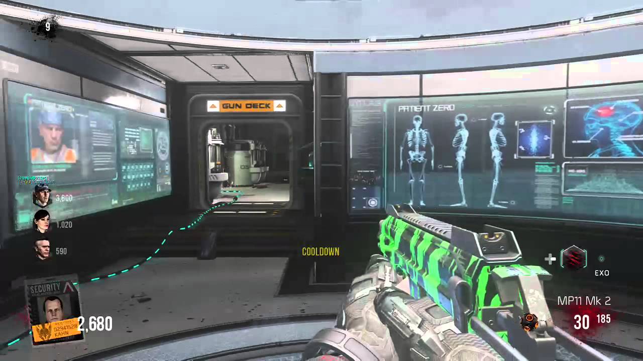 COD AW gameplay: ZOMBIES Carrier - YouTube