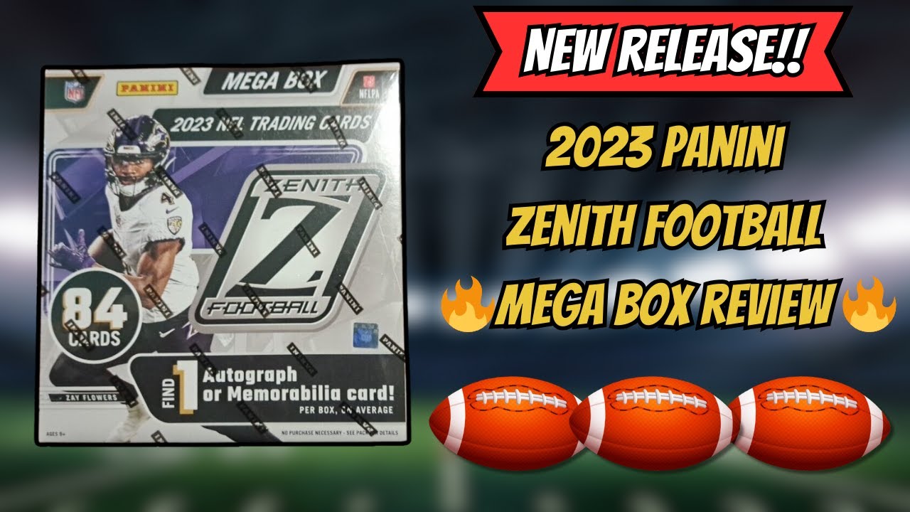 MUST BUY?! 🤔2023 ZENITH FOOTBALL MEGA BOX REVIEW (X2) - YouTube