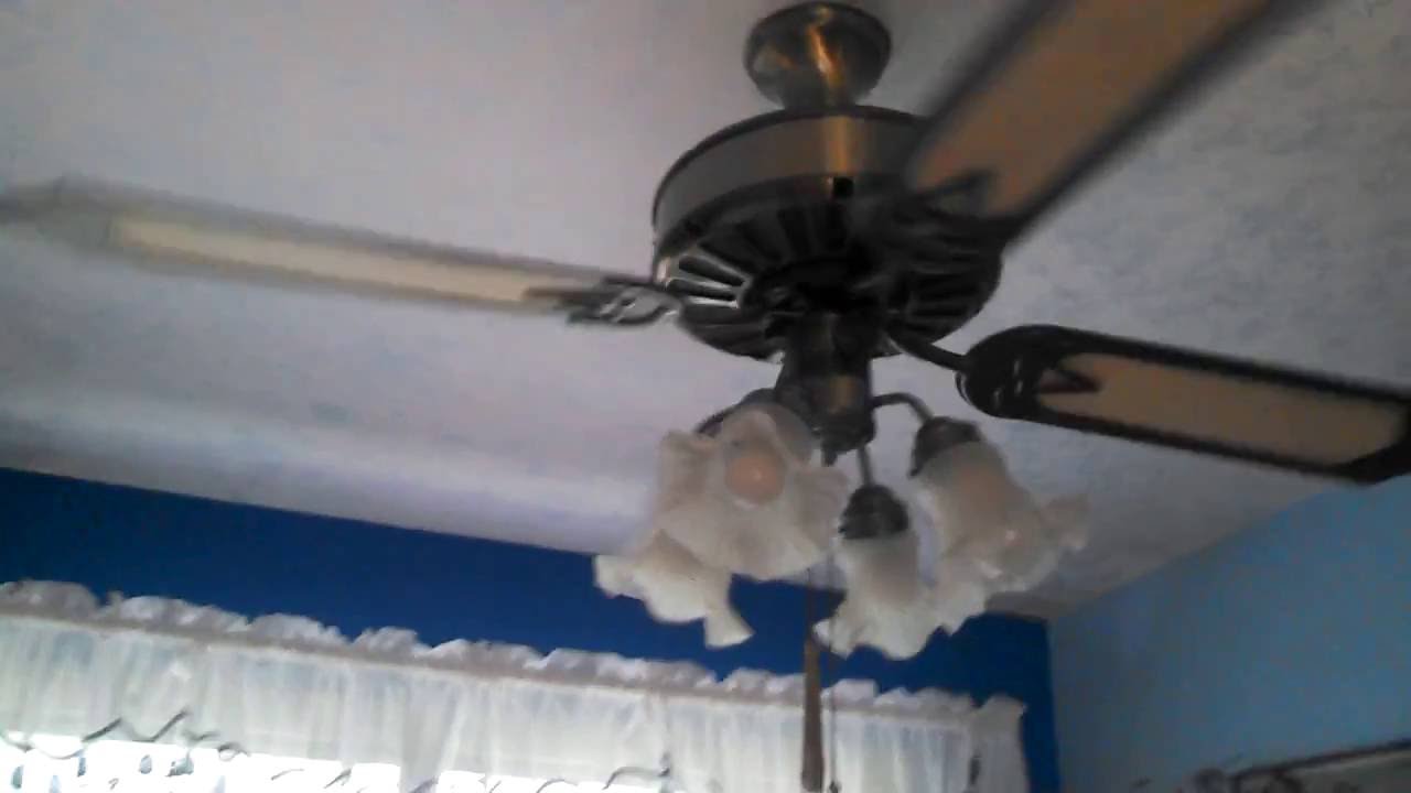 Tara Ceiling Fan by Southern Fan Co with light and cane blades - YouTube