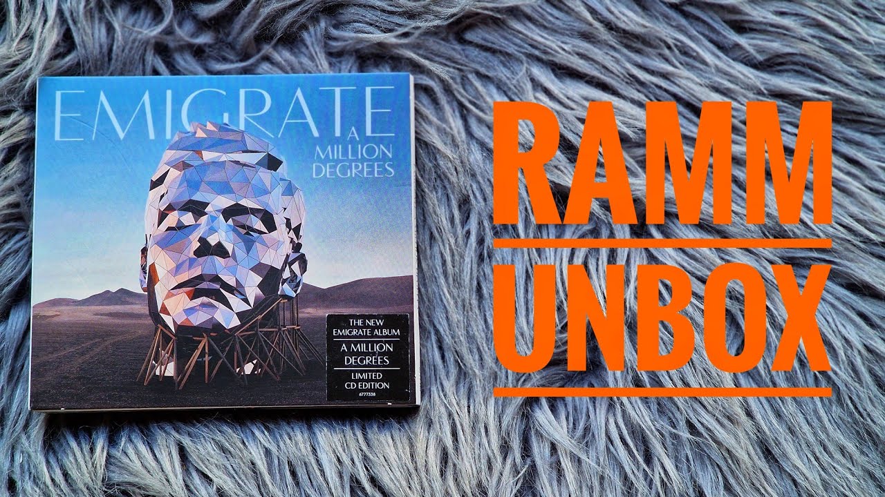 Emigrate - A Million Degrees [Limited CD Edition] - Unboxing - YouTube