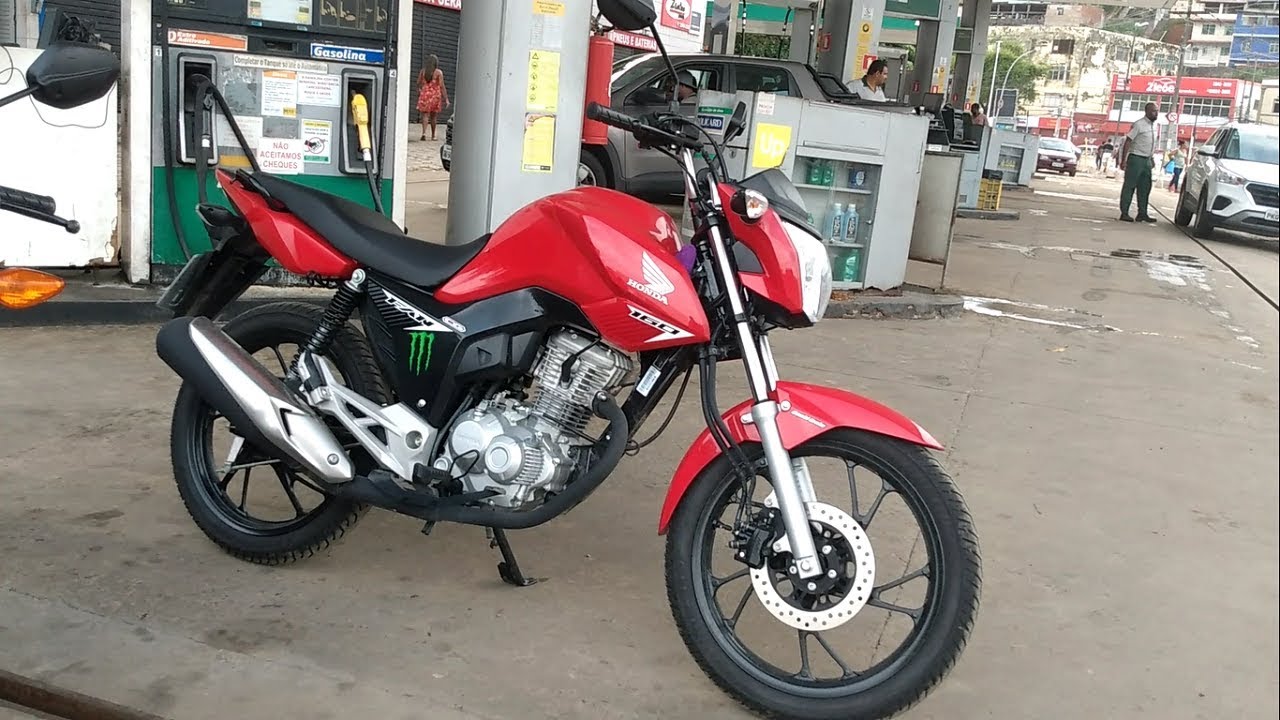 TEST RIDE DA CG FAN 160 2020 VERMELHA - YouTube