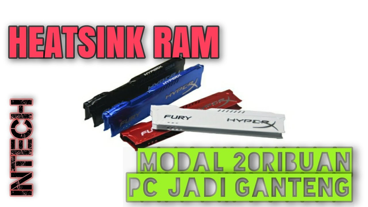 MEMORY PC JADI AUTO GANTENG DENGAN HEATSINK / COVER / CASING RAM MEMORY ...