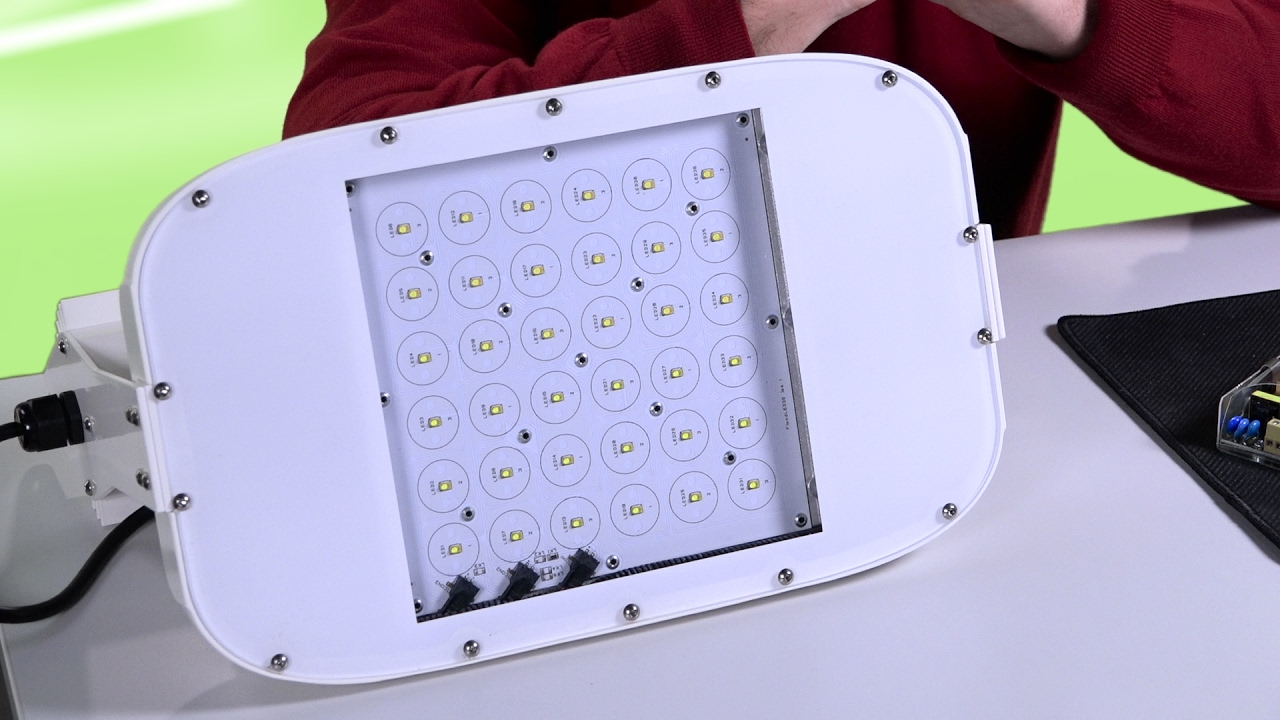 Low cost, energy efficient LED lighting solution for warehouse and ...