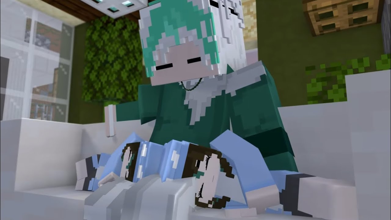 Minecraft Animation Boy love | The one in rain (Part 8) | Music Video ...