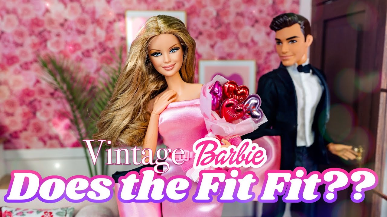 Let’s Try on Vintage Valentine's Day Barbie Dresses | Does the Fit Fit ...