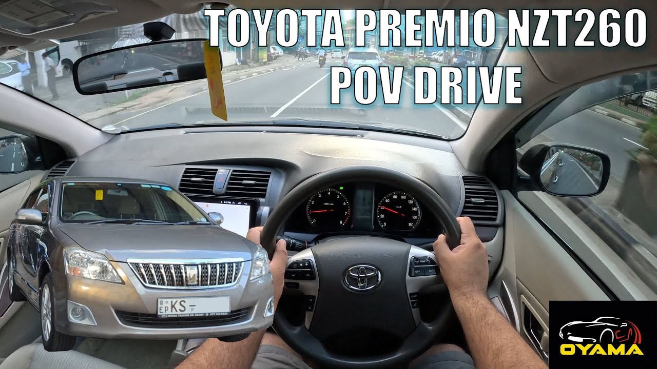 Toyota Premio 260 POV Drive (Oyama Trading Co) - YouTube