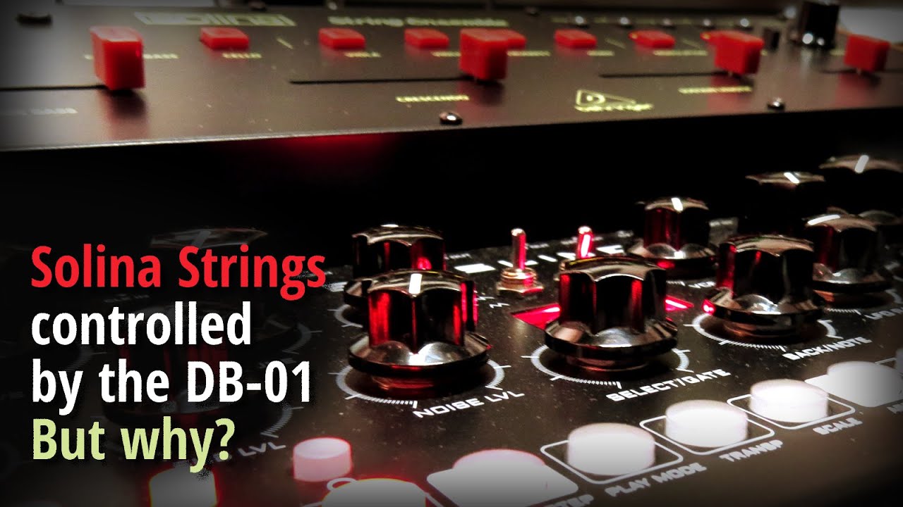 Solina Strings controlled by the DB-01. But why? - YouTube