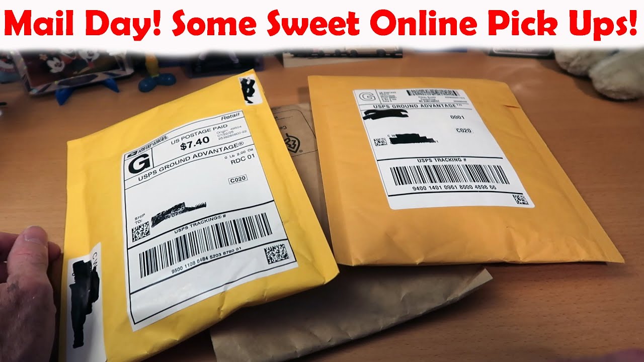 Mail Day! Some Awesome Online Pick Ups! - YouTube