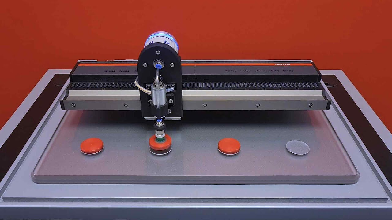 XTS with NCT | Moving handling system with vacuum cup - YouTube