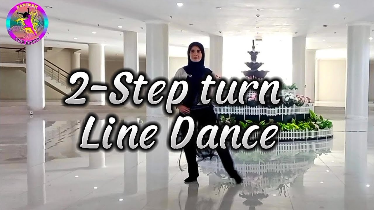 2-Step Turn Line Dance Demo by Zahirah Line Dance#linedance - YouTube