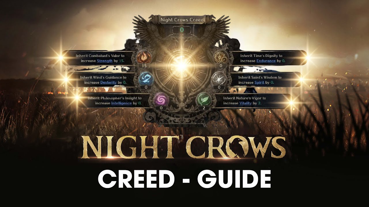 NIGHT CROWS CREED - NÂNG CẤP ĐỨC TIN - YouTube