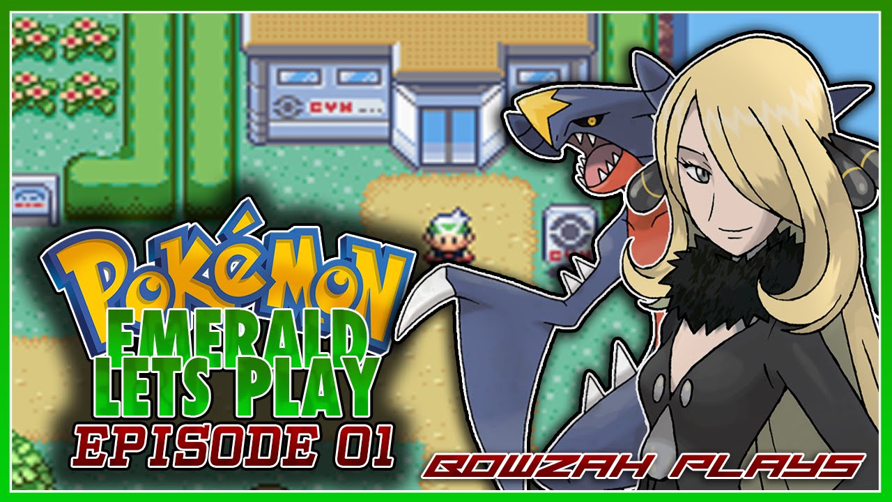 Let's Play POKEMON: Emerald - Part #1 - A New Start! - YouTube