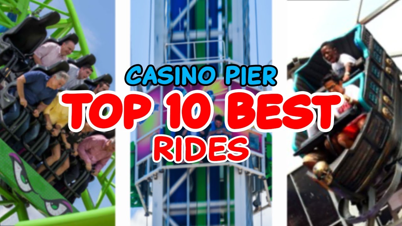 Top 10 rides at Casino Pier - Seaside Heights, New Jersey | 2022 - YouTube