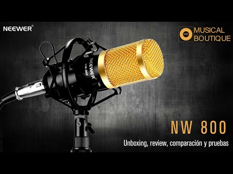 Neewer NW 800 - Unboxing, Review y Pruebas - YouTube