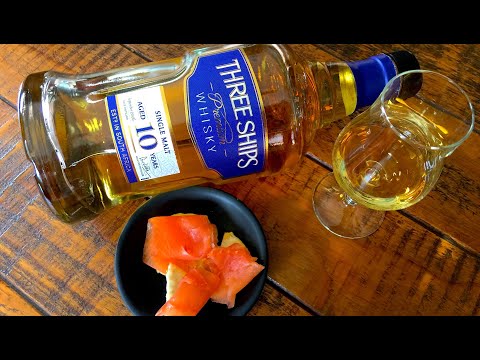 THREE SHIPS 10yo: Whisky Tasting and Food Pairing Review