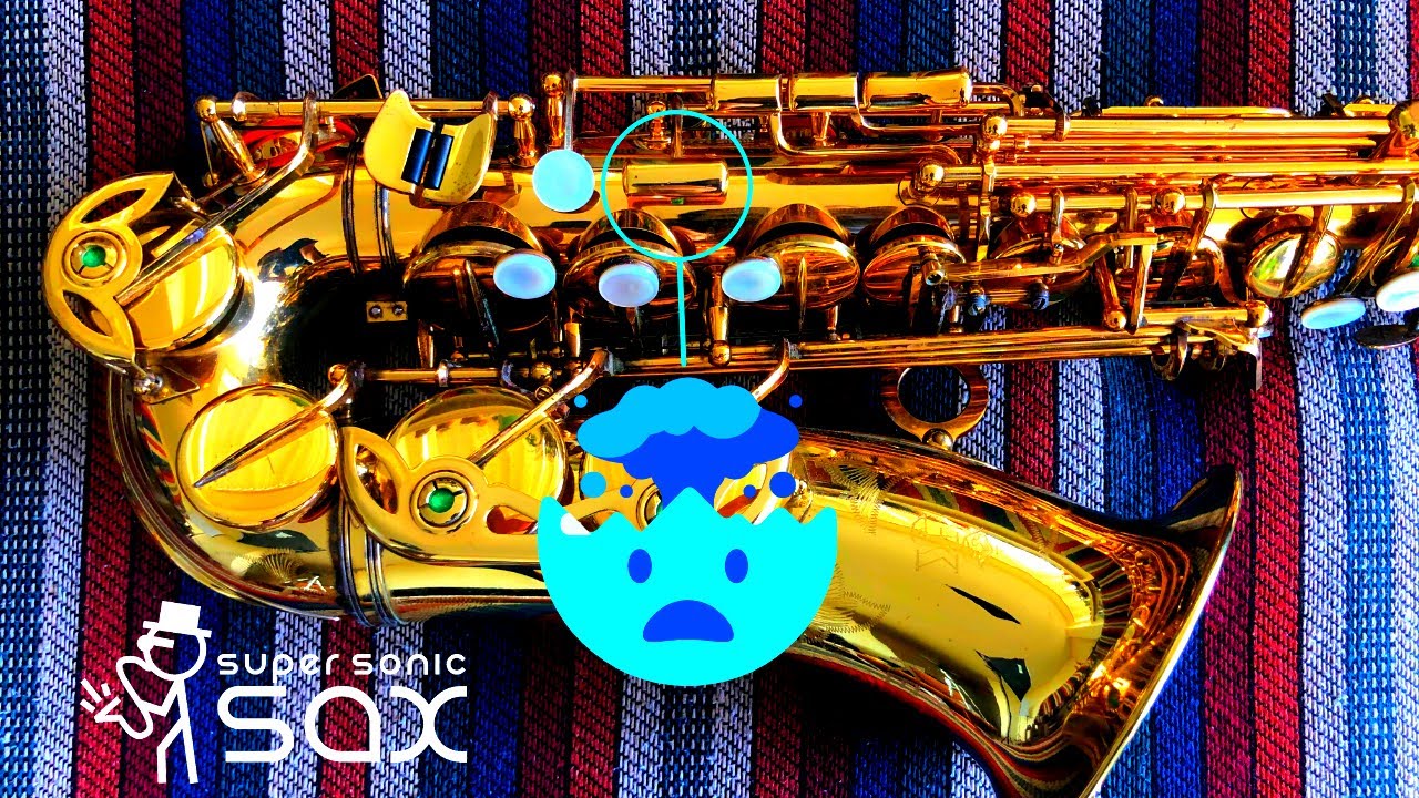 Saxophone High F# Key - YouTube