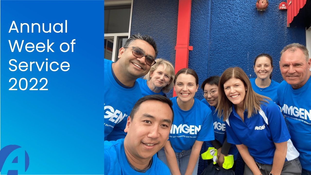 Amgen Australia - Annual Week of Service 2022 - YouTube