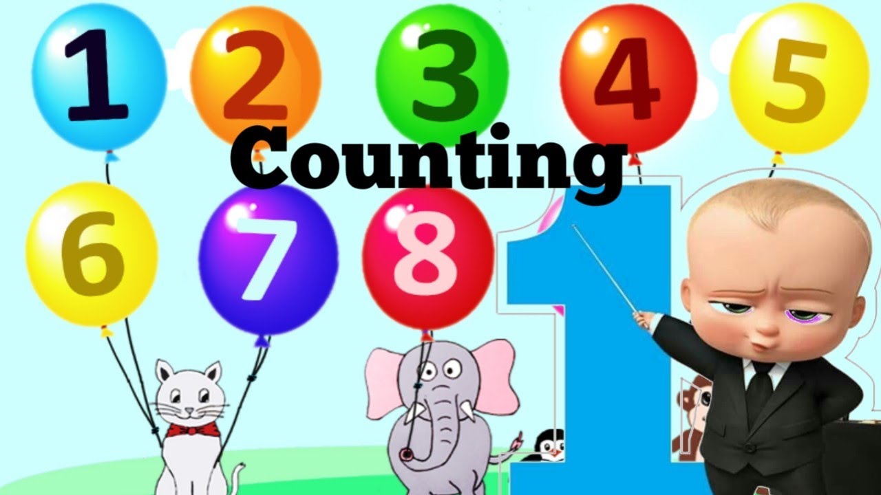Numbers name 1 to 2o Counting with spelling and with pictures.. Math ...