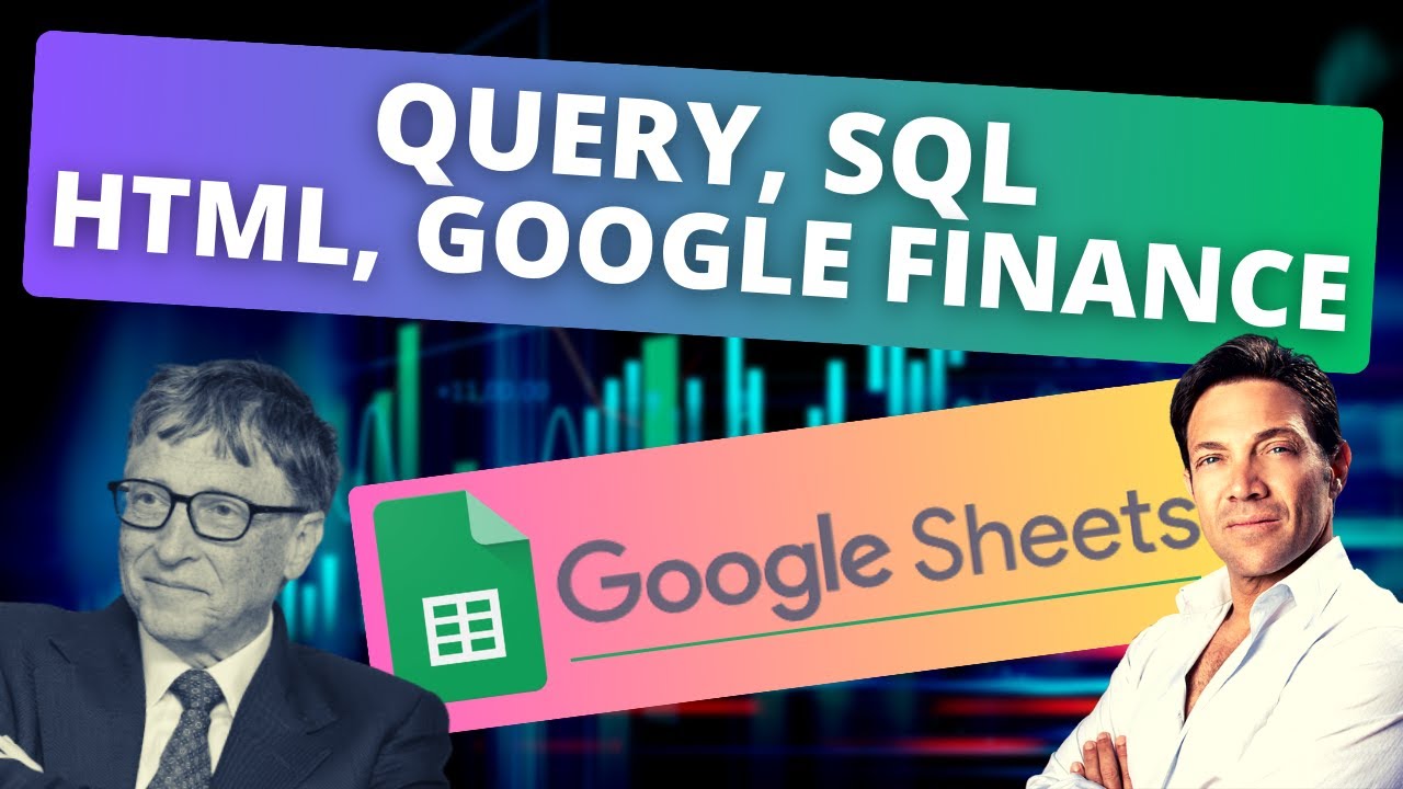 SQL, Query et HTML, Sheets tuto 4 - YouTube