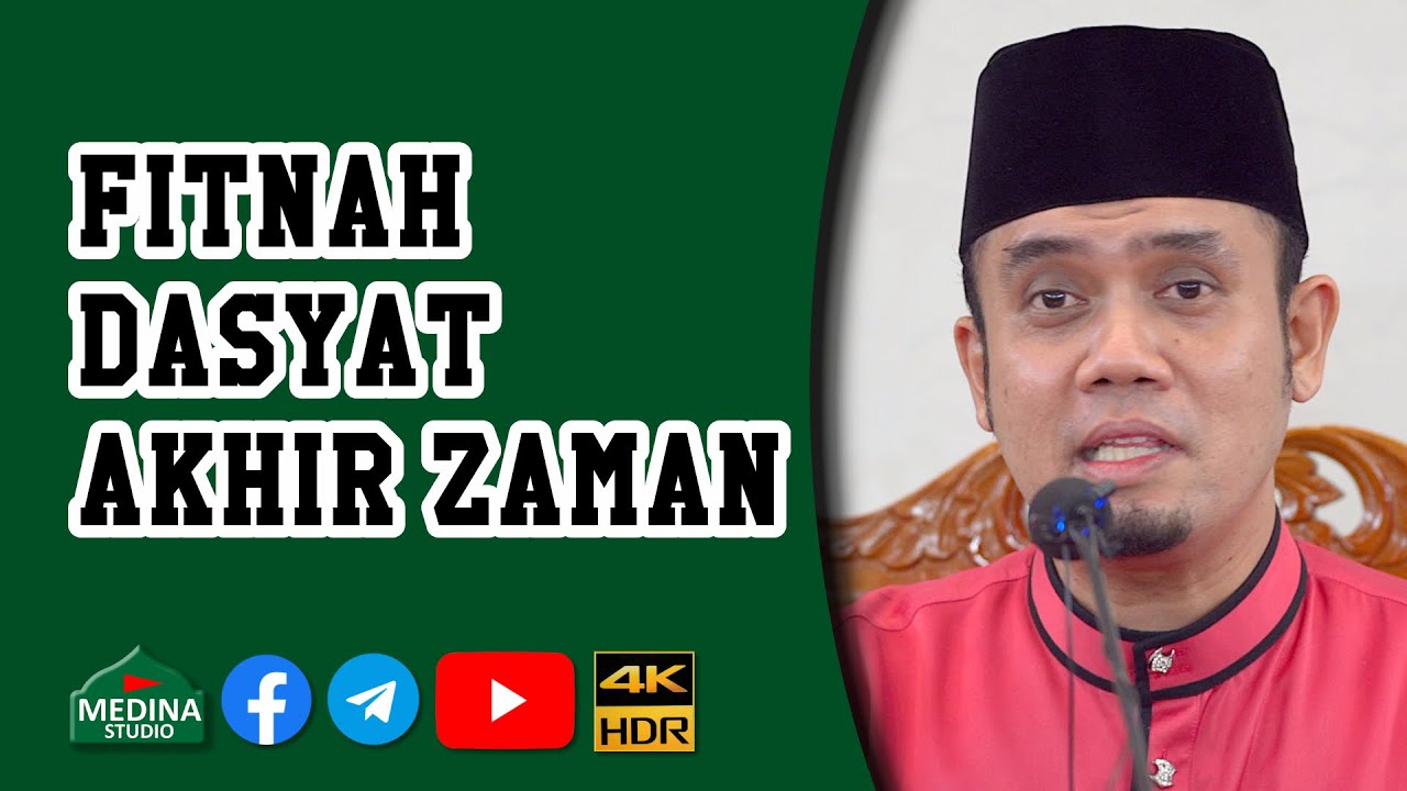 Ustaz Elyas Ismail - Fitnah Dasyat Akhir Zaman | 4K HDR - YouTube