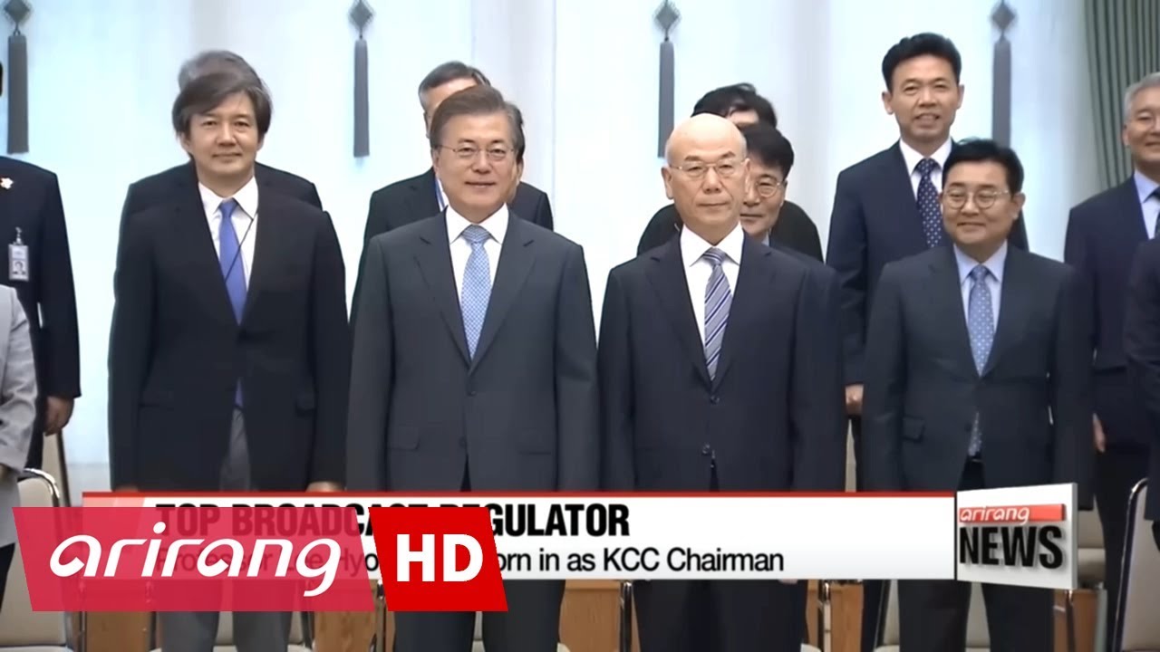 Lee Hyo-sung sworn in as Chairman of KCC on Tuesday - YouTube