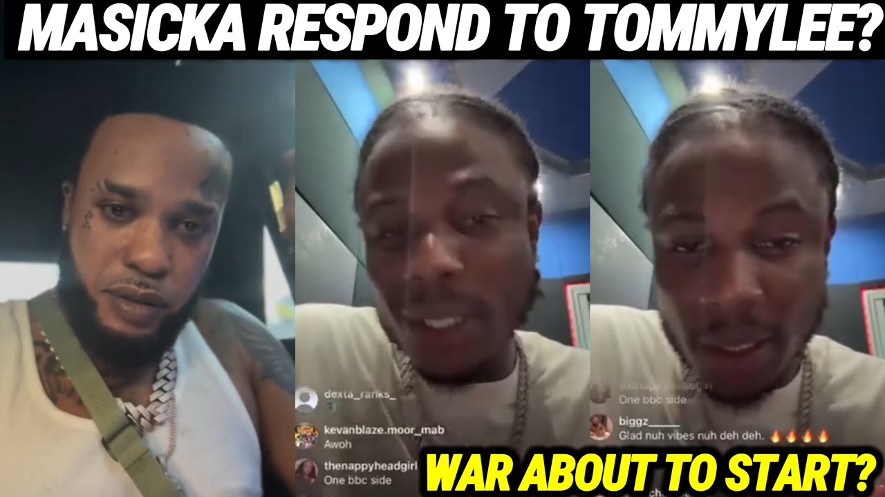 TOMMYLEE SPARTA Run OUT Masicka RESPOND? Look WHAT Him POST Up! - YouTube