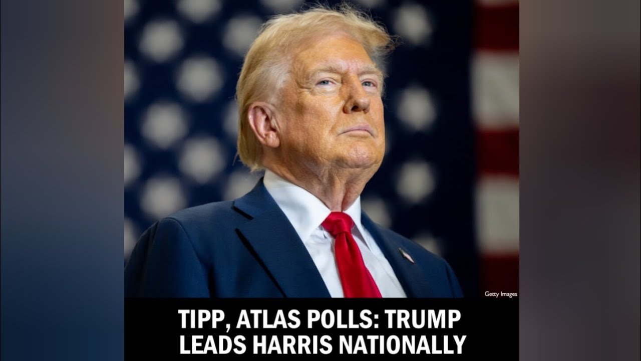 TIPP, Atlas Polls: Trump Leads Harris Nationally - YouTube