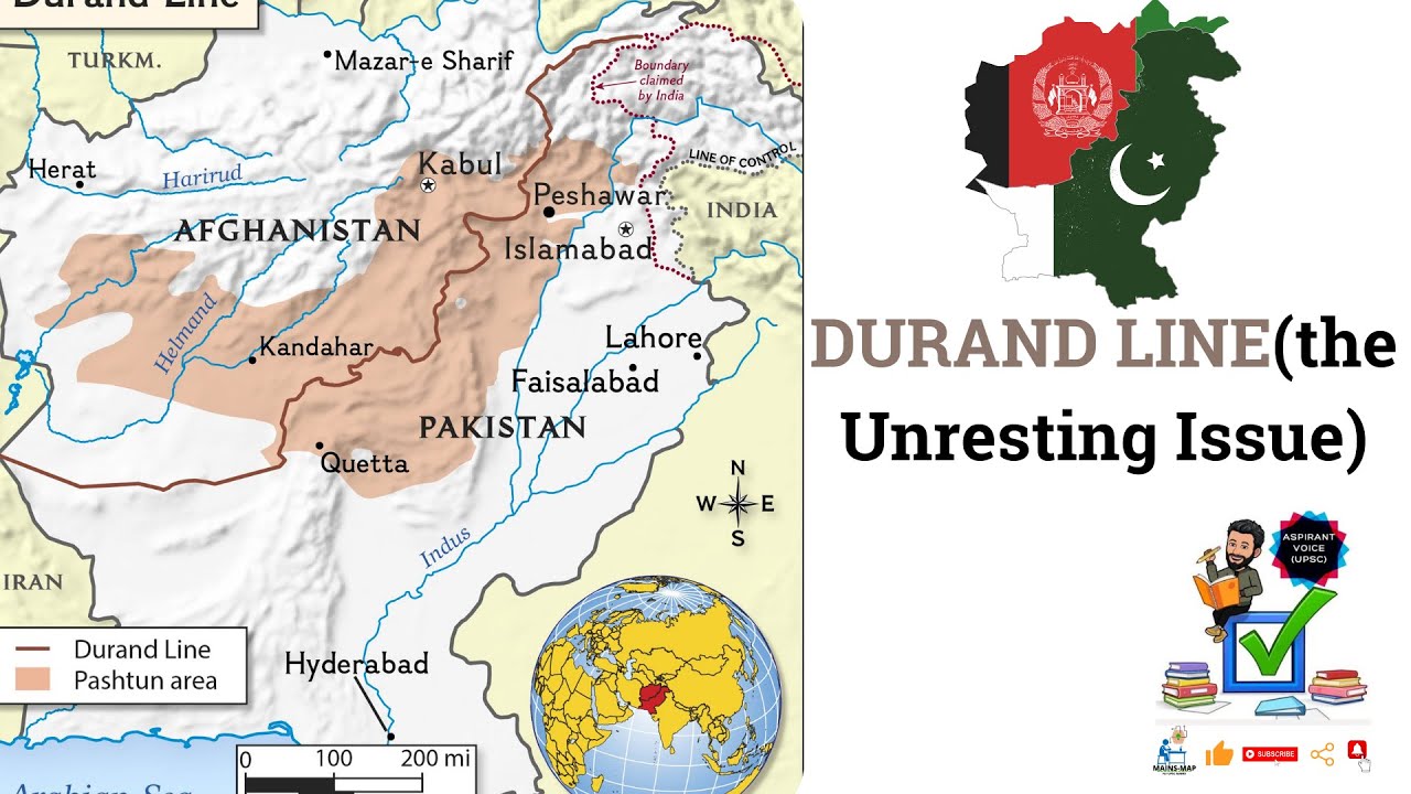 DURAND LINE(the Unresting Issue) #upsc #afghanistan #pakistan #durand # ...
