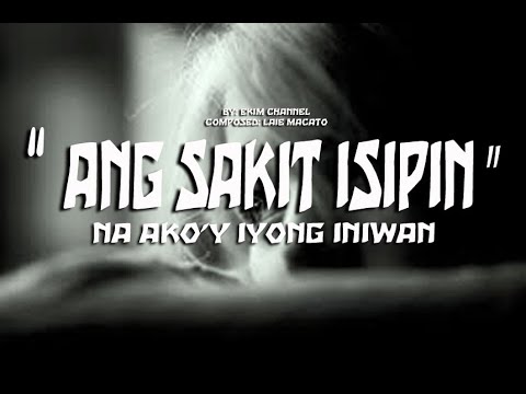 Ang sakit isipin na ako'y iyong iniwan | Hugot Poetry - YouTube