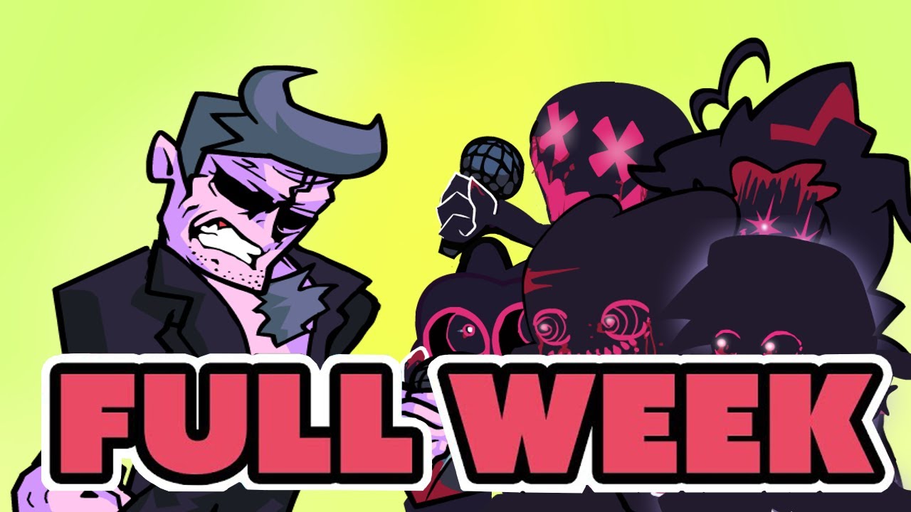 FRIDAY NIGHT FUNKIN' mod EVIL Boyfriend vs Corrupt Daddy Dearest FULL ...