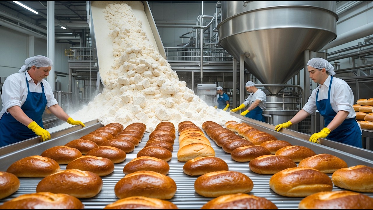 How Toast BREAD is made in Factory 🥖🍞 - YouTube