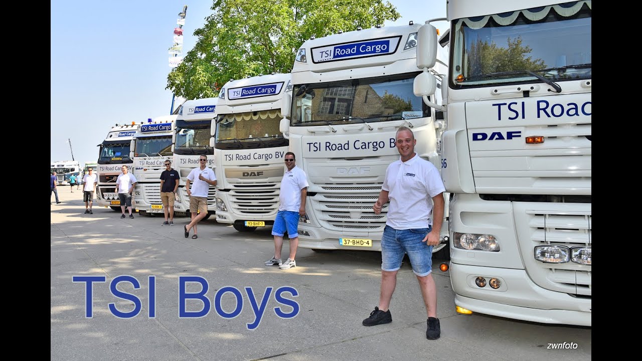 TSI Boys - Road Cargo - Truckshow Numansdorp 2016 - YouTube