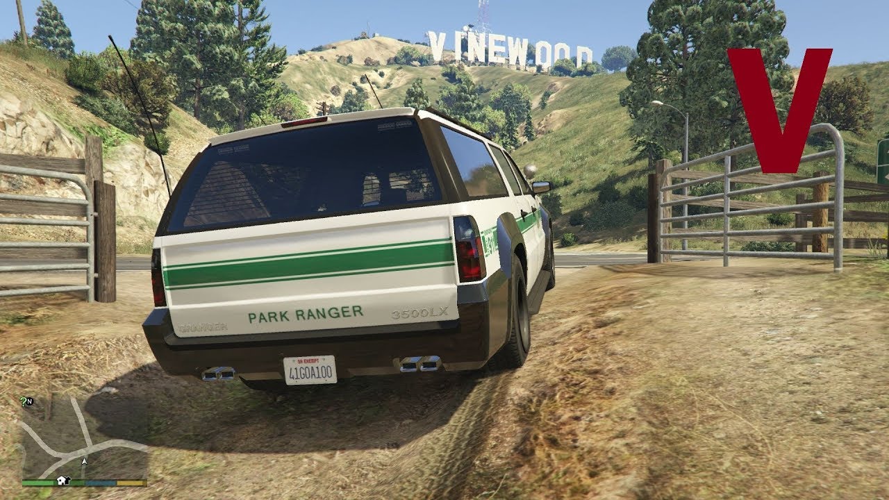 How to get park ranger car in GTA 5 - YouTube