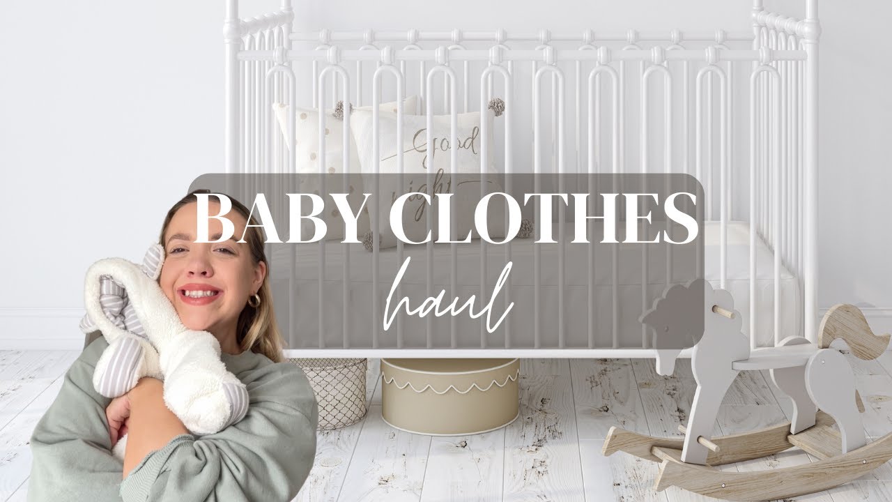 VINTED BABY CLOTHES HAUL | FIRST TIME MUM - YouTube