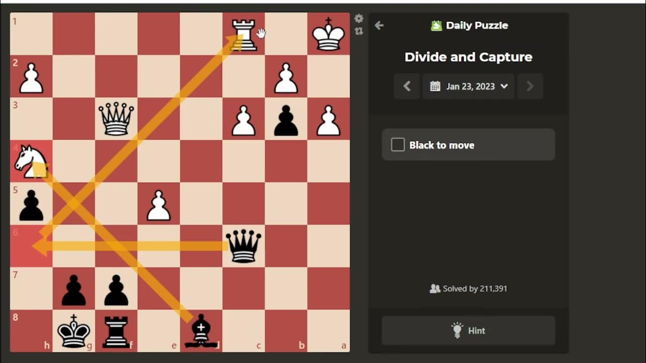 Daily Puzzle Chess January 23rd Divide And Capture YouTube daily-puzzle-chess-january-23rd-divide-and-capture-youtube