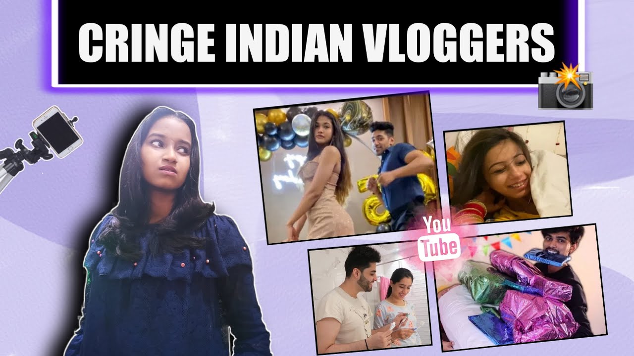 CRINGE INDIAN VLOGGERS ROAST | FunnzyBeee - YouTube